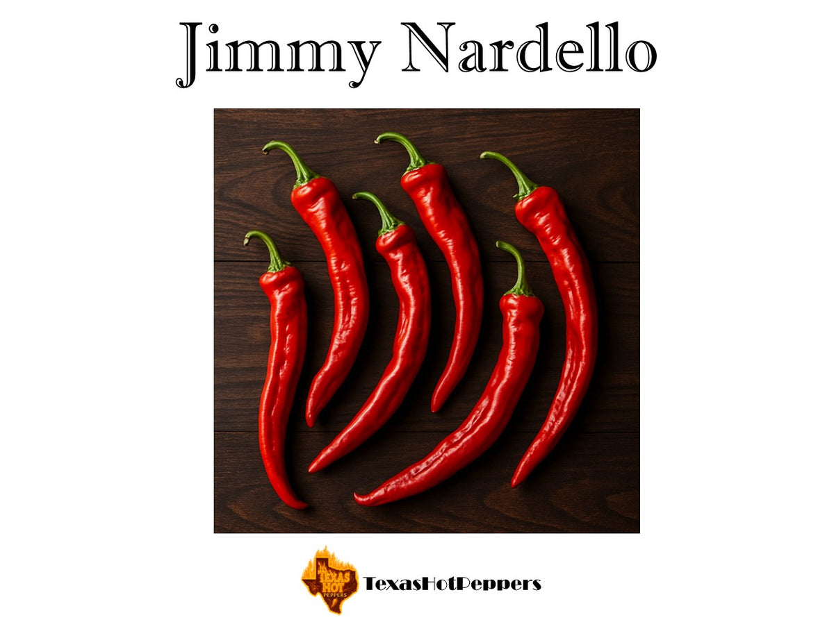 Jimmy Nardello – Texas Hot Peppers